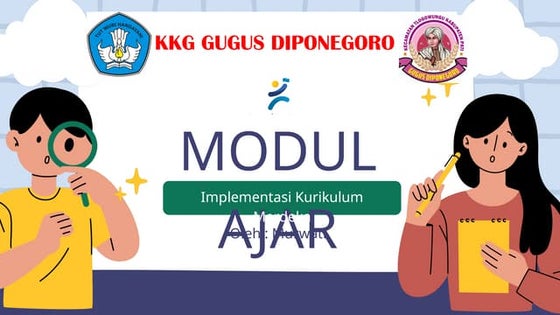 PENYUSUNAN MODUL AJAR PADA KURIKULUM MERDEKA | PPTX