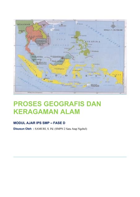 Modul Ajar IPS Kelas 8 Deep Learning | PDF