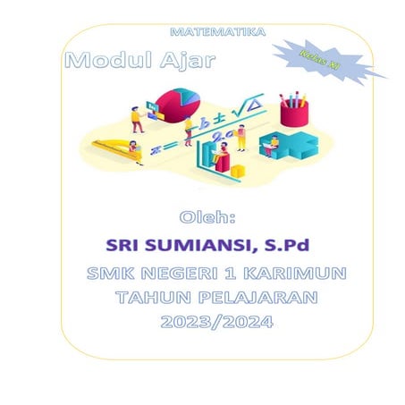 MODUL AJAR 1 MATEMATIKA SMK MATERI TRANSFORMASI. | PDF