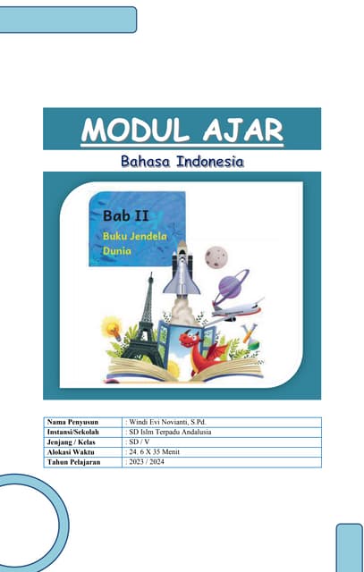 Modul Ajar Teks Fantasi Mata Pelajaran Bahasa Indonesia Kelas 7 | PDF