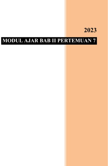 Modul Ajar Agama Kristen Fase A Kurikulum Merdeka | PDF