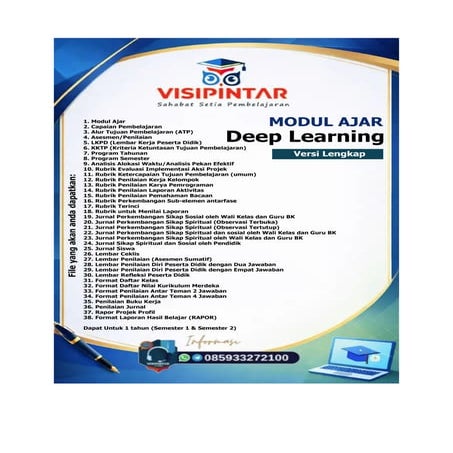 Modul Ajar Biologi Kelas 11 Deep Learning CP 046 2025 | PDF