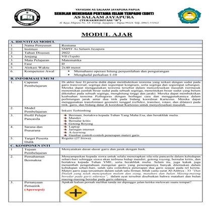 Modul Ajar Bdt P1 Fis Docx