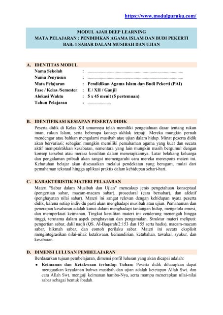 Modul Ajar PPKn Kls 5_Norma dalam Kehidupanku.pdf