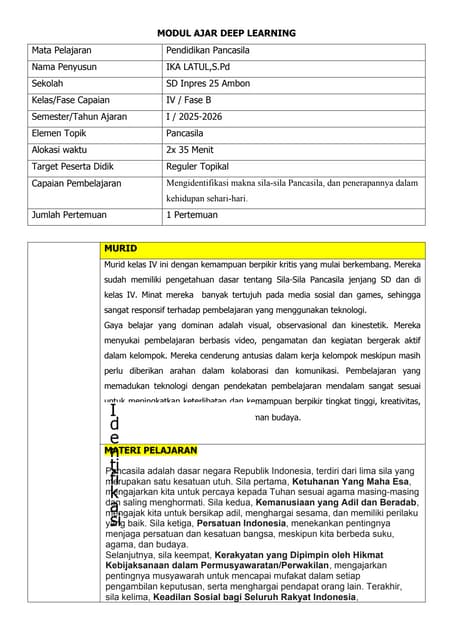 Contoh Aksi Nyata Penerapan Pendekatan TaRL | PDF
