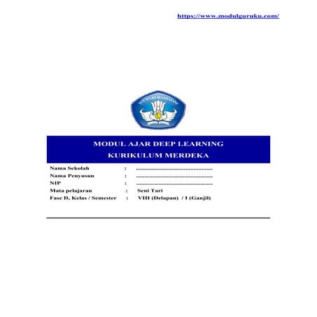Modul Ajar Akidah Akhlak Kelas 8 Fase D Kurikulum Merdeka | PDF