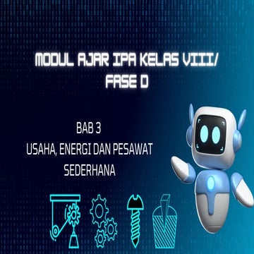 MODUL AJAR IPA BAB 3 USAHA, ENERGI, PS KELAS 8 (1).pdf