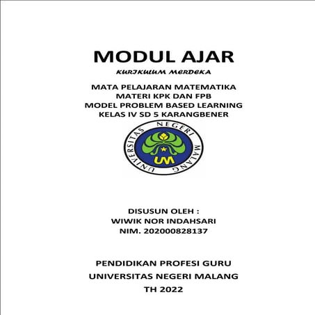 MODUL AJAR MATEMATIKA KELAS 5 KURIKULUM MERDEKA.pdf
