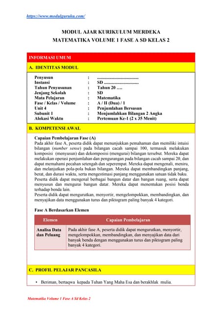BUKU ADMINISTRASI GURU KELAS SD 2024 /2025 | PDF