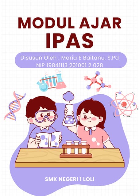 Modul Ajar IPA Kelas 7 SMP Bab 4 Gerak dan Gaya - A. Gerak Benda | PDF