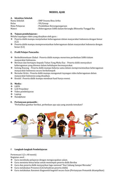 PowerPoint P5 Tema Bhinneka Tunggal Ika1 | PPT