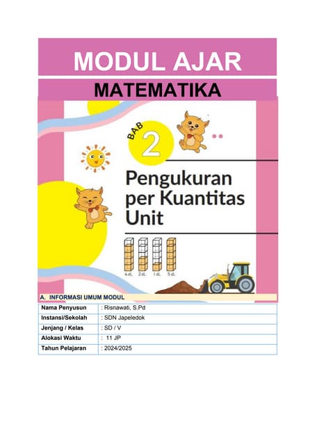 MODUL AJAR MATEMATIKA KELAS 1 KURIKULUM MERDEKA.pdf
