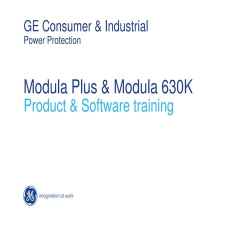 Modula Plus Modula 630 K Training | PDF