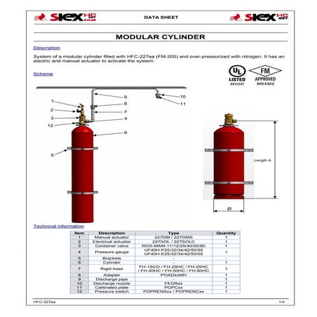 Modular cylinder | PDF