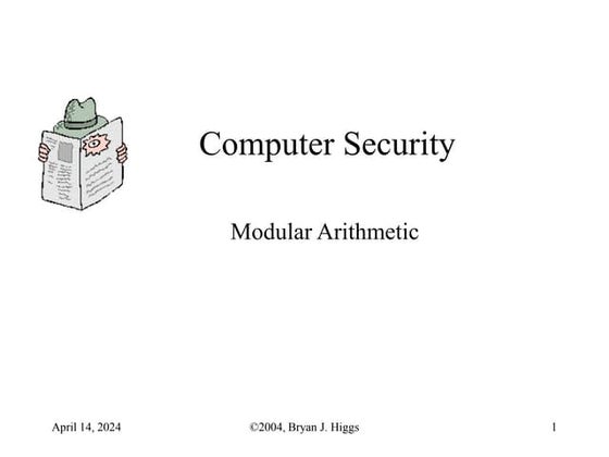 Cryptography Modular Arithmetic and their application.pptx