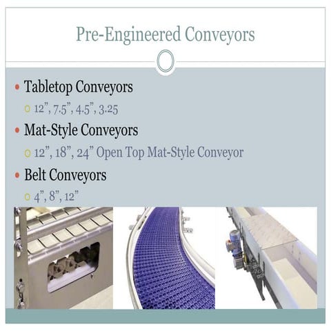 Modular conveyors express slideshare | PPT
