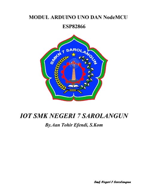Penjelasan tentang ESP32. Salah satu komponen untuk mendevelop IOT. | PPTX