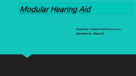 Invisible in Canal (IIC) Hearing Aid | Hearing Aid Types | PPTX
