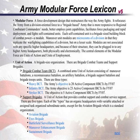 Army Units 'n Ranks | PPT