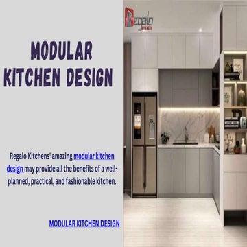 Modular Kitchen Design | PPTX