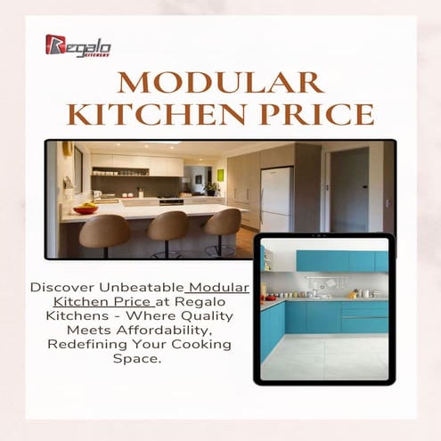 Modular Kitchen Price | Regalo Kitchens | PDF