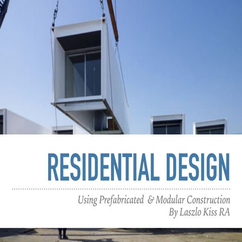 Modular/Prefab Architectural Design Seminar | PDF