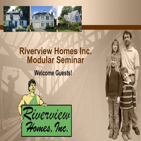 Modular Home Seminar | PPT | Construction Industry | Industries