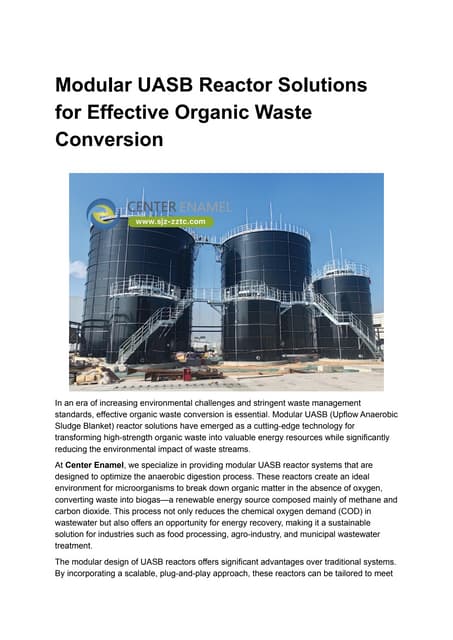 Robust UASB Reactor System for Long-Term Wastewater Management.docx