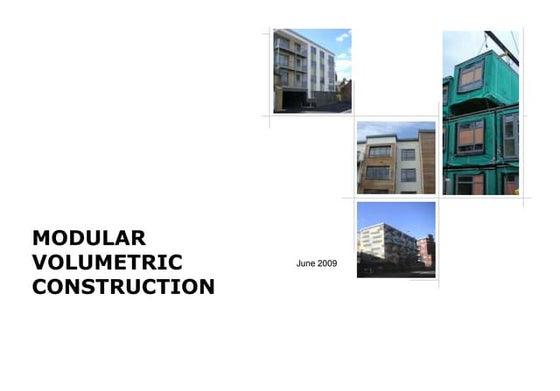 MODULAR CONSTRUCTION USING LIGHT STEEL FRAMING | PPT