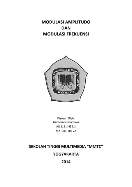 Materi Amplitude Modulation (AM) | DOCX