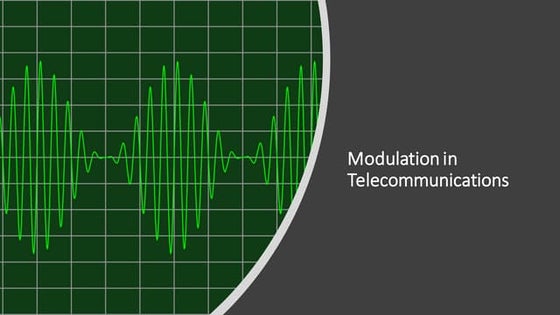 Modulation Techniques | PPT
