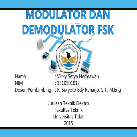 Modulator dan demodulator fsk | PPTX
