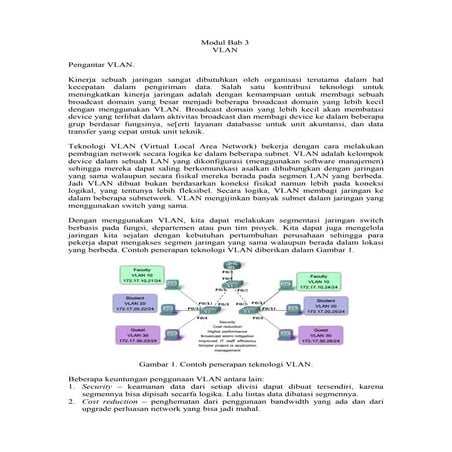 Modulbab3 vlan | DOC