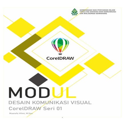Modul CorelDRAW membahas mengenai tool box dan menu bar yang ada pas corel Draw | PDF