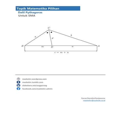 Modul Dalil Pythagoras | PDF