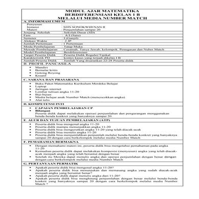 Modul Deferensiasi kelas 1 kurikulum merdeka.pdf