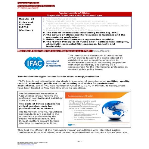 Module:03_Ethics, Corporate Governance and Business Law-2nd Edition by ...