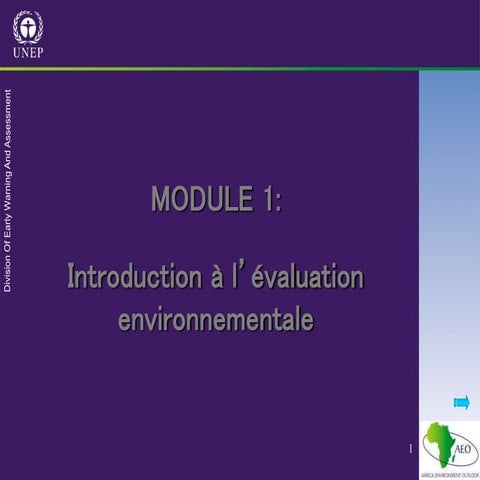 module-1.ppt | Environmental Services Industry | Industries