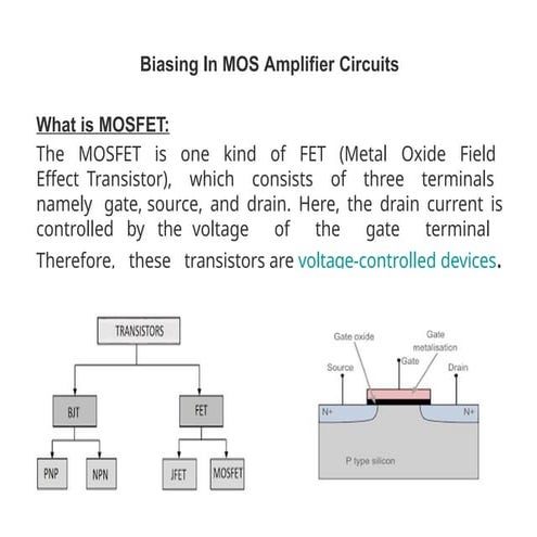 Module-2 epc mosfet notes important for study. | PPTX