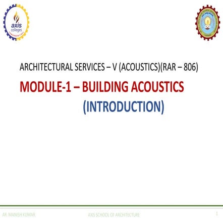 Module-1-Building Acoustics(Introduction)(Unit-1).pdf