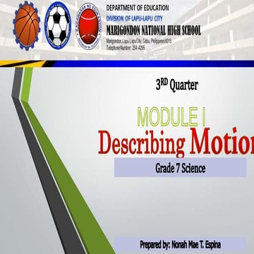 Module 1- -describing-motion | PPT