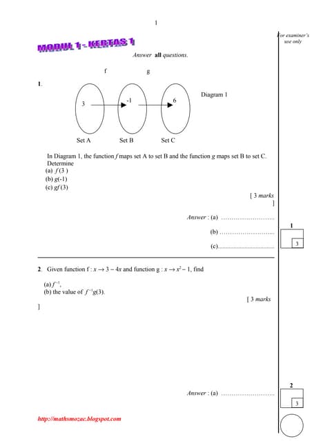 Test 1 f4 add maths | DOCX