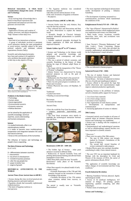 Intellectual revolution advances modern science and scientific thinking ...