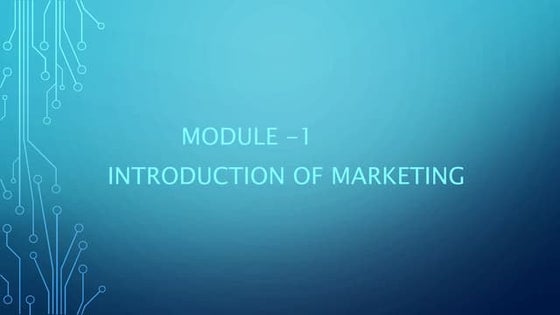 Unit 1 introduction to marketing - Class 11 - CBSE - 2016/17 | PDF ...
