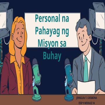 Modyul14-PERSONAL NA PAHAYAG NG MISYON SA BUHAY.pptx