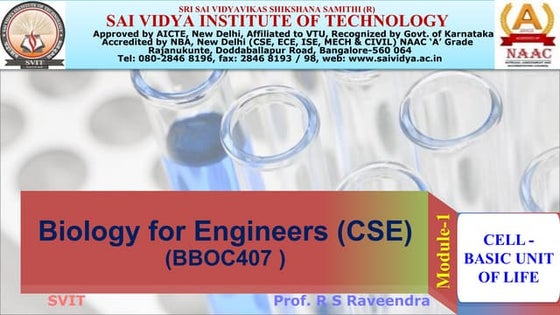 Introduction to Biochemistry | PPT