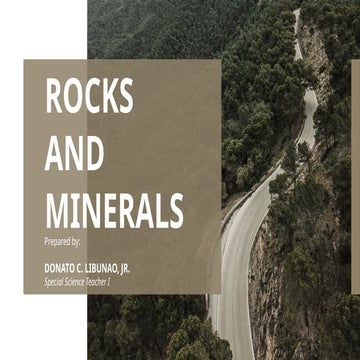 Earth materials | PPT