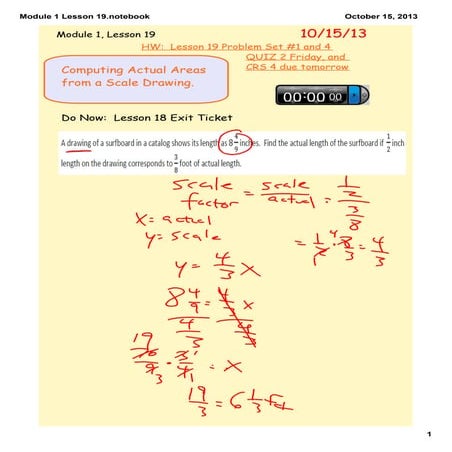 Module 1 lesson 19 | PDF