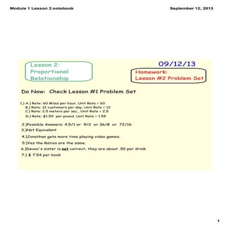 Module 1 lesson 2 | PDF