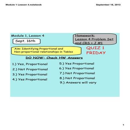 Module 1 lesson 4 | PDF